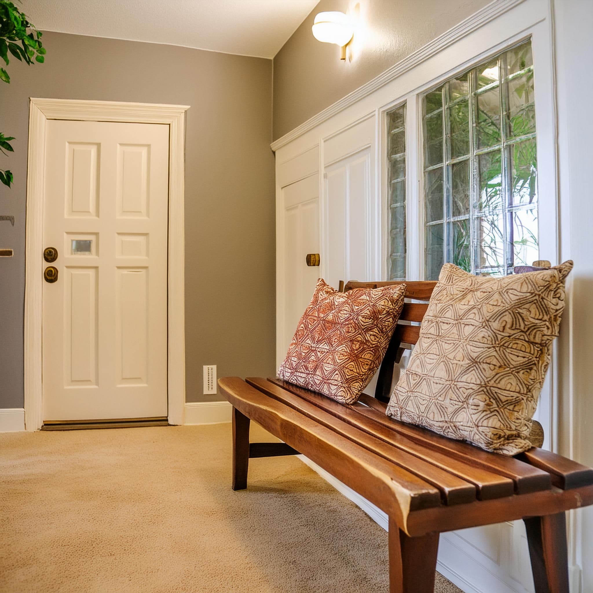 Entry hall bench store