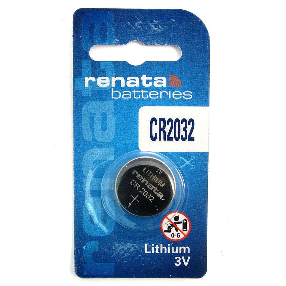 Renata Lithium Watch Batteries Coin Cells - CR2032