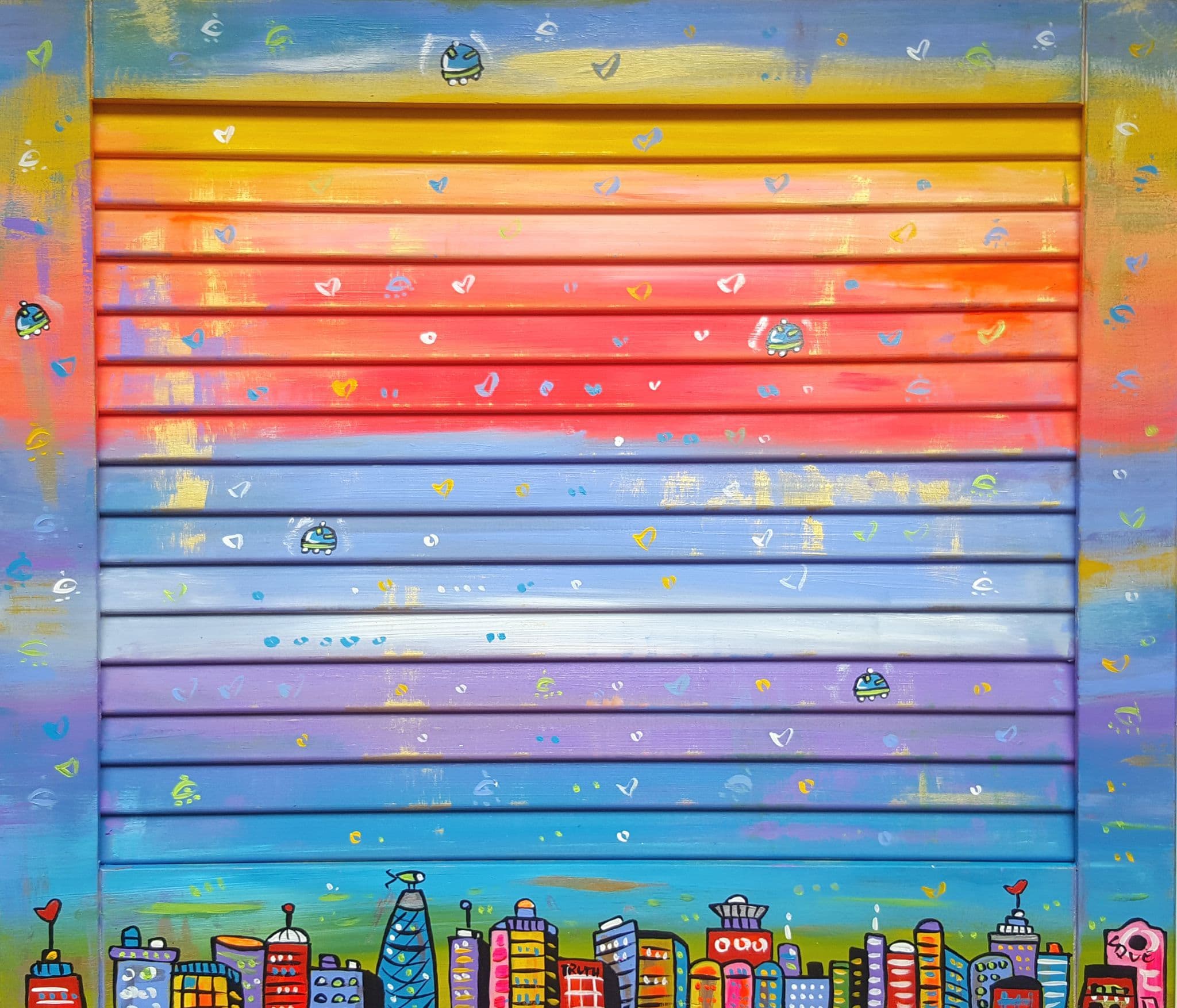 Futuristic City Shutter