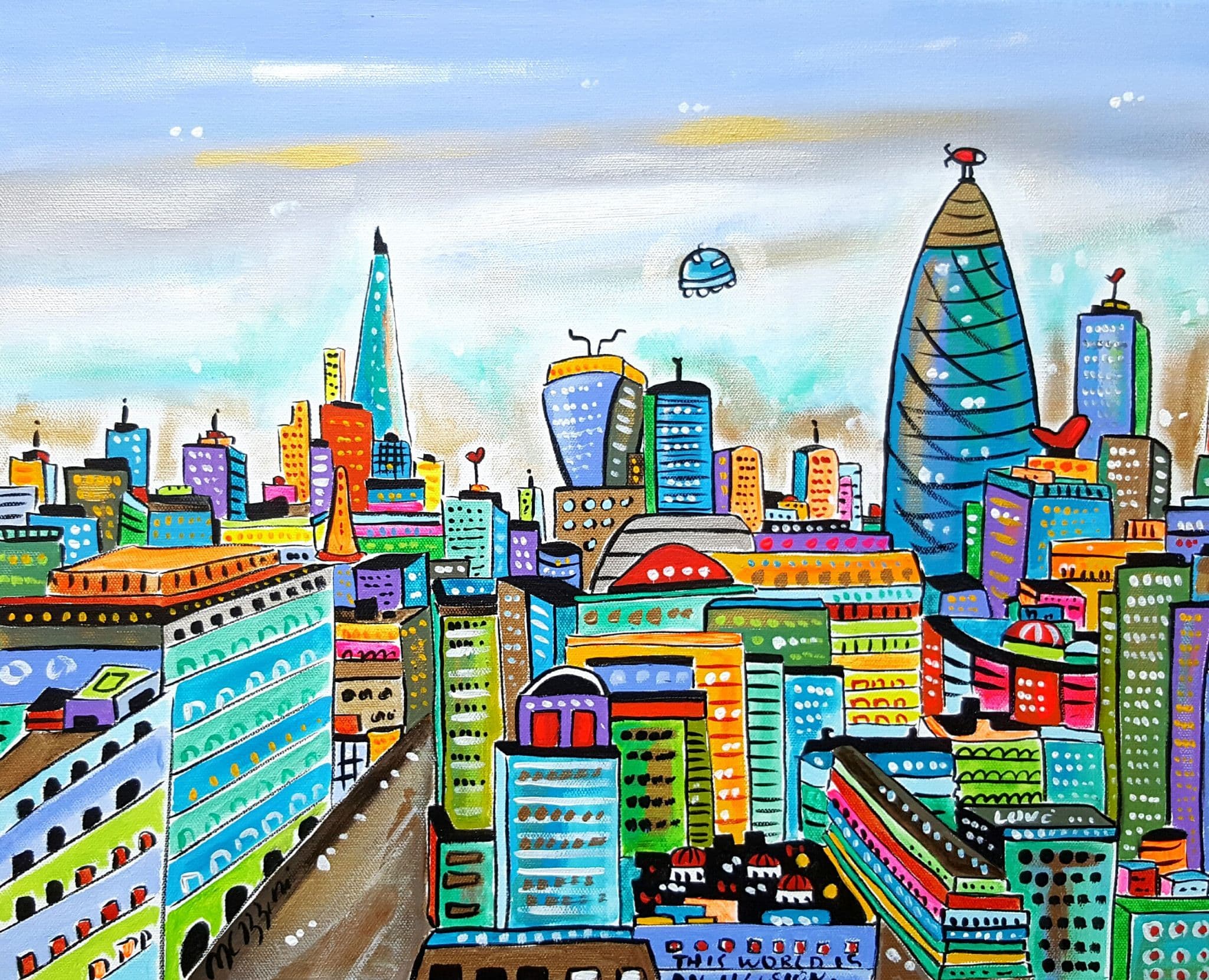 Futuristic East London