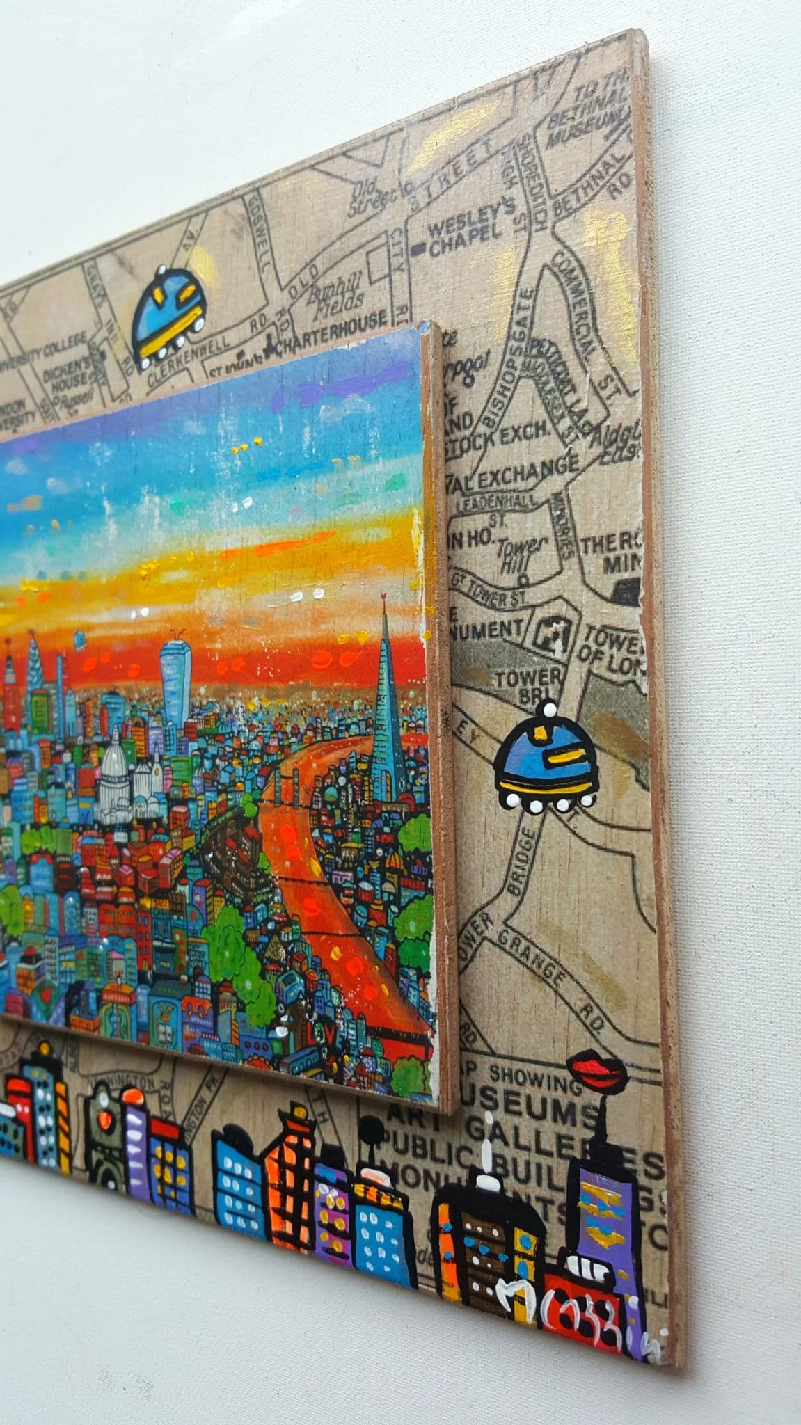 Futuristic Map of London