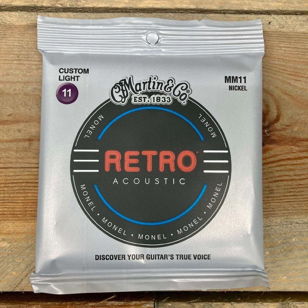 Martin Retro Monel 11-52 Custom Light Nickel Wound