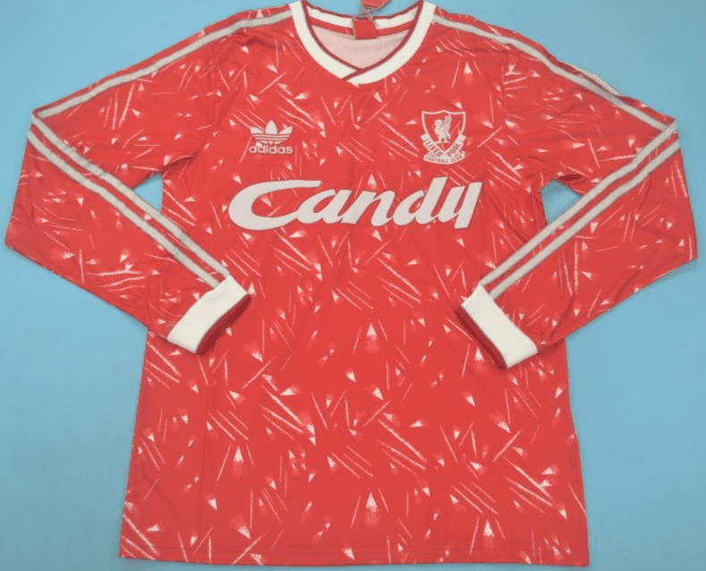 Liverpool 1989-90 Home Long Sleeve