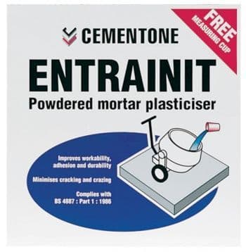 Entrainit Powder Mortar Plasticiser 3kg or 12 5kg