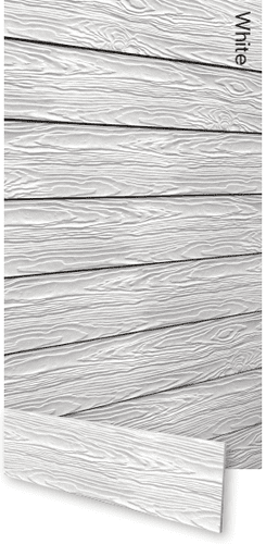 Marley Weatherboard Cladding 8 x 200 x 3600mm White 4081736