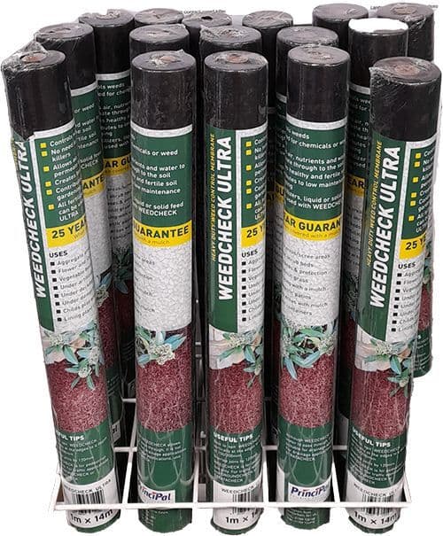 Weedcheck Ultra Heavy Duty Weed Control Membrane 1x14m