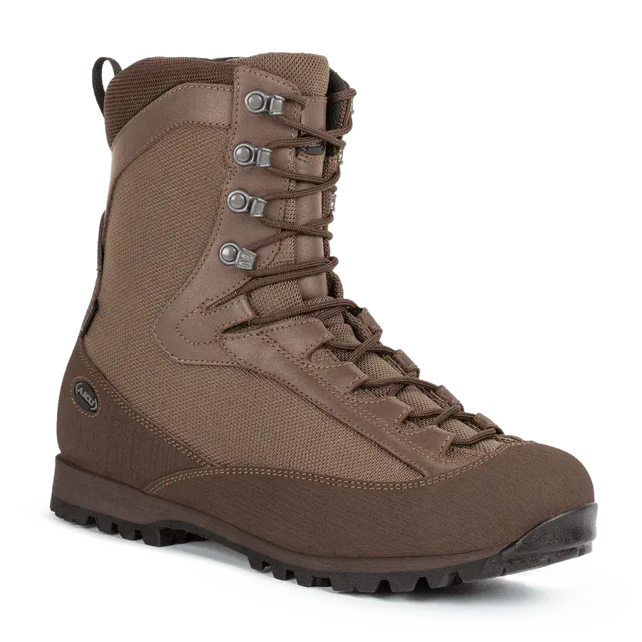 AKU Pilgrim HL GTX Brown Combat Boots | UK Free Delivery