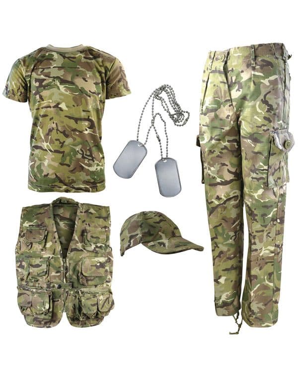 Kids Camouflage Explorer Army Kit