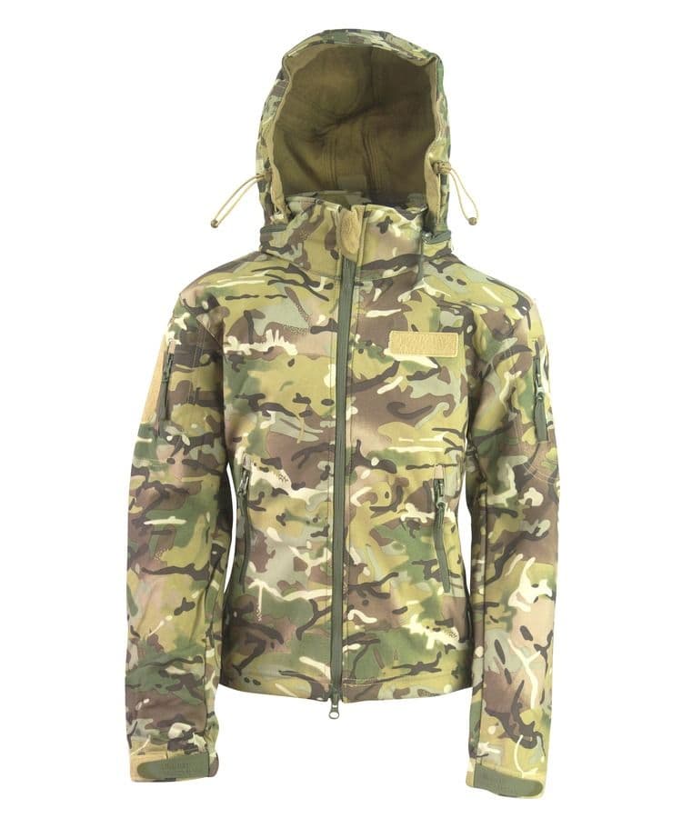 Kids Patriot Camo Soft Shell Jacket