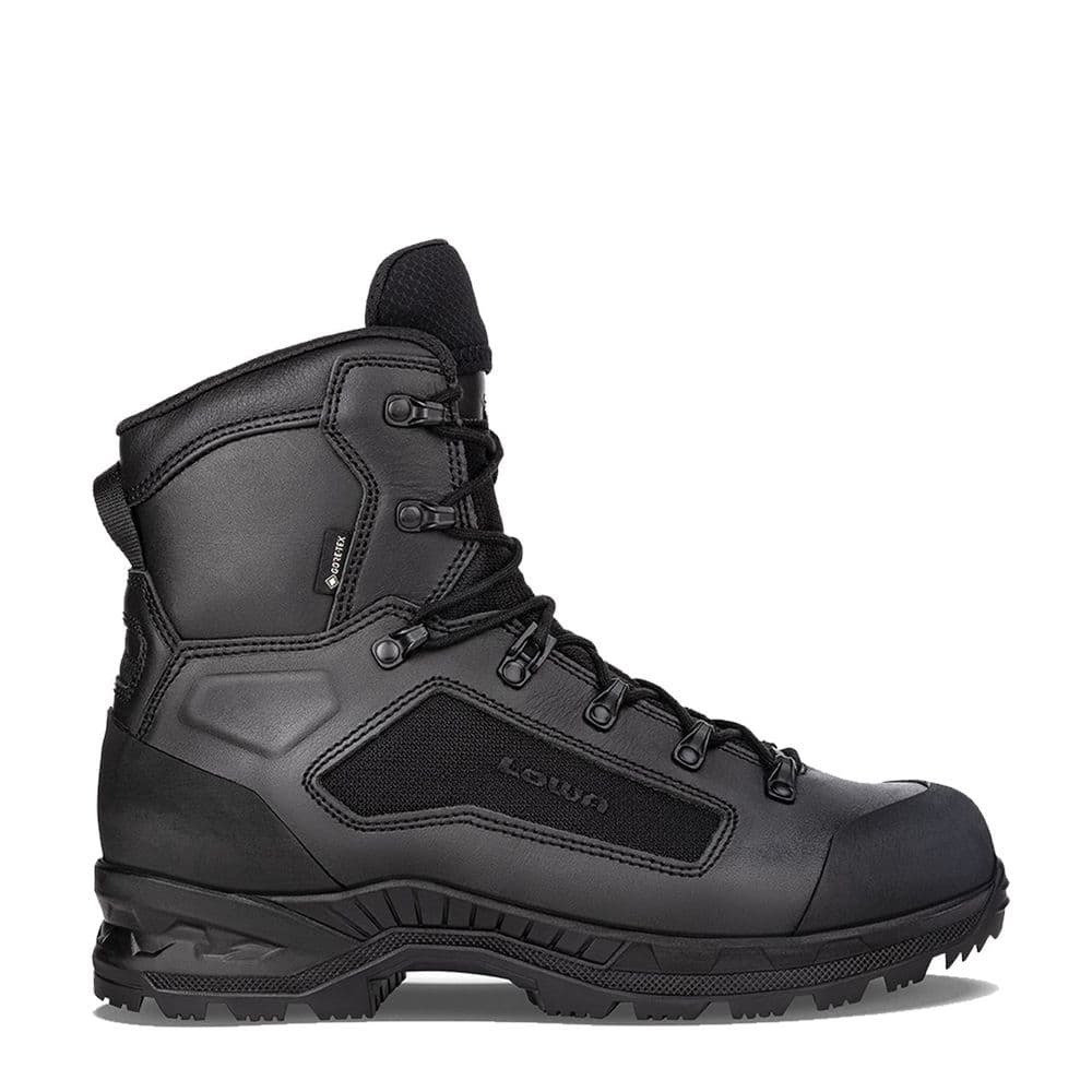 Lowa Breacher Black Mid Leg GTX Combat Boot | Free UK Delivery