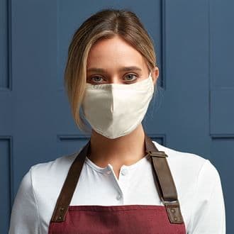 Premier 100 Cotton Face Mask 3-Layer Single