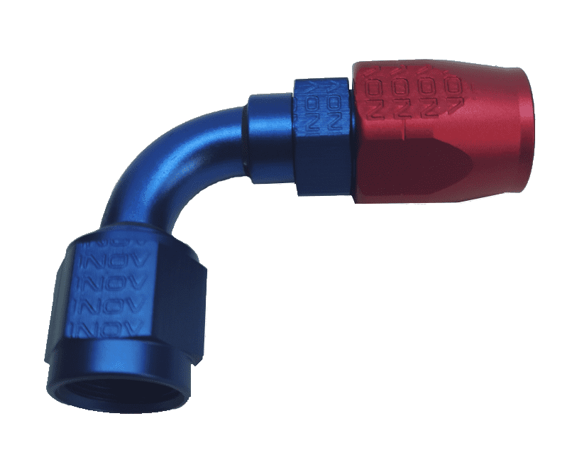 800 Series 90 Degree Swept Female Fitting Alloy