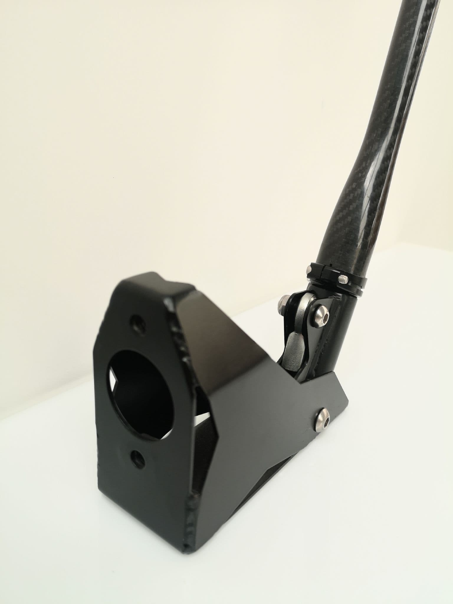 Upright Carbon Hydraulic Handbrake Bare 430mm