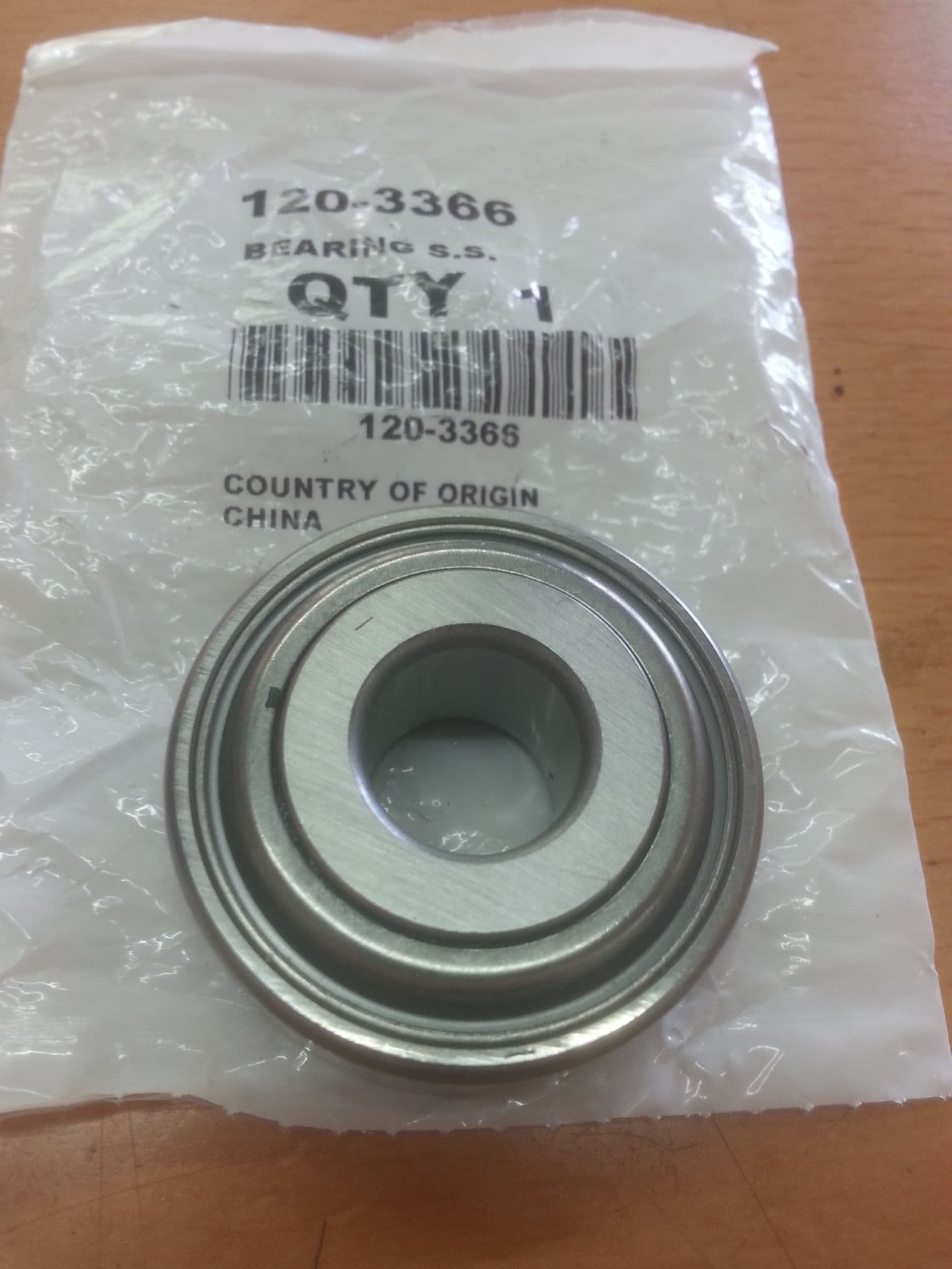 120-3366 Toro & Hayter Beaver BEARING F021