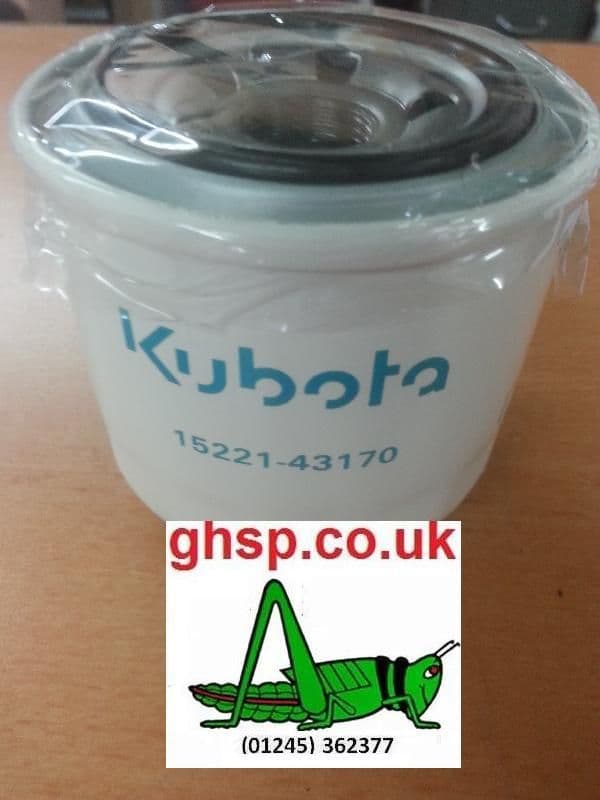 15221 43170 Kubota Mag FUEL FILTER ELEMENT E046