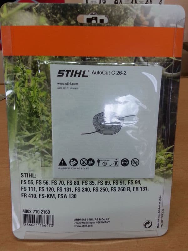 40027102169 Stihl STRIMMER HEAD C26-2 SH-RM