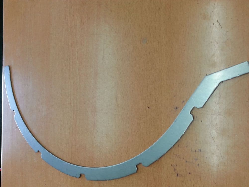 542012200 Countax PLATE 50 INCH COMBI DECK DEFLECTOR 201 G020