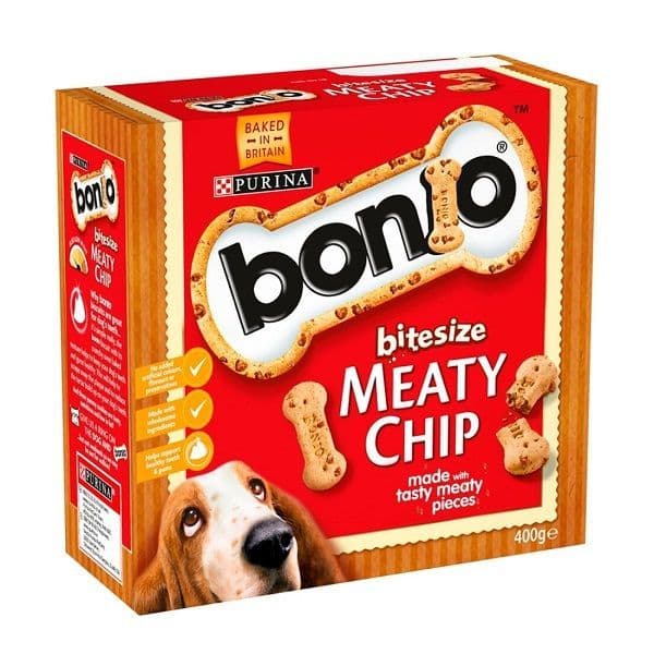 Bonio Meaty Chip Bitesize - 400g