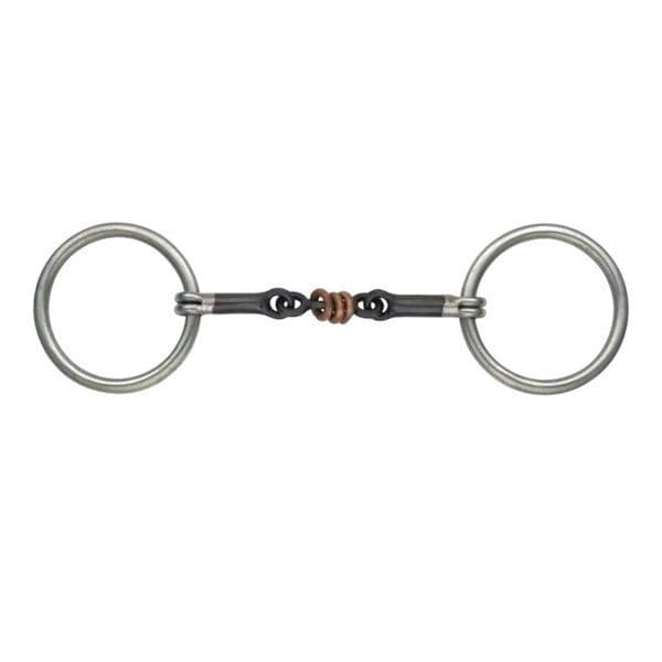 Shires Sweet Iron Copper Roller Snaffle