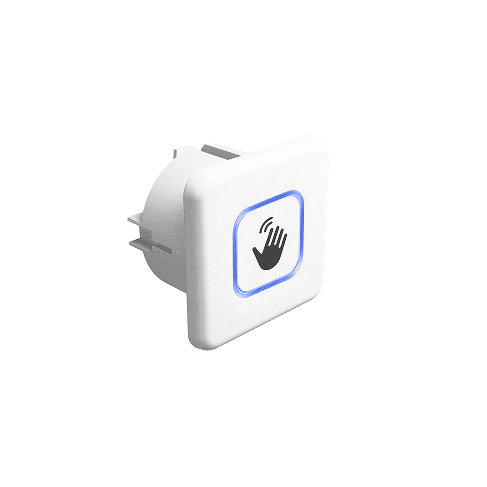 BEA Magic Switch Chroma Advanced Recessed With Hand Logo White