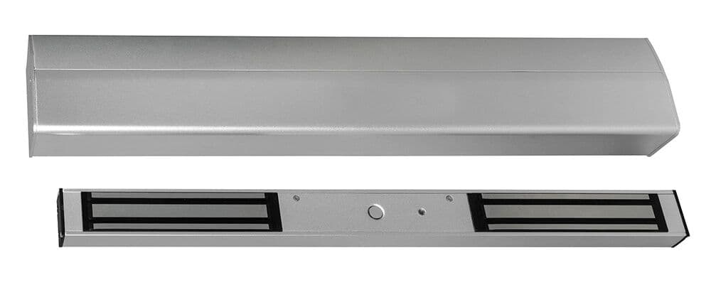 Vertical Pull Handle With Two Maglocks Without Release Button