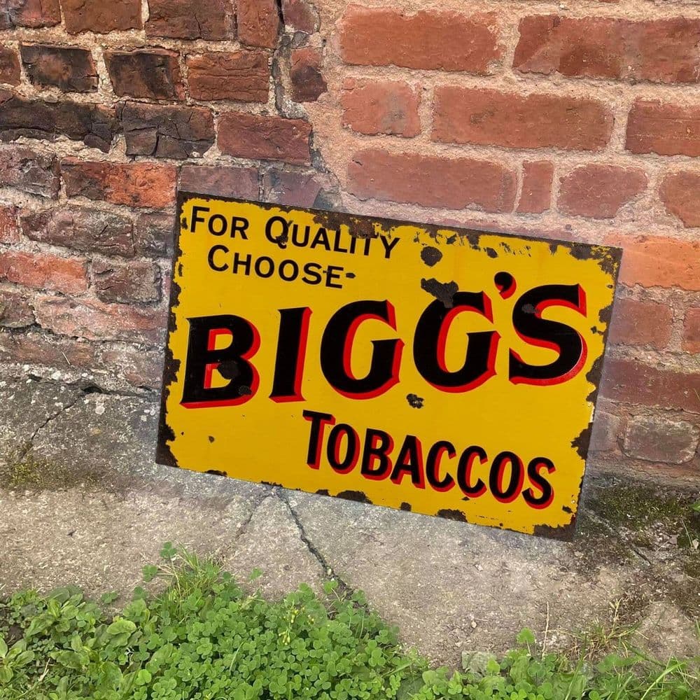 Bigg s - Metal Advertising Wall Sign