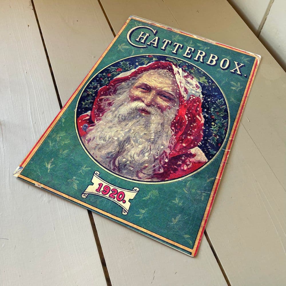 Chatterbox Christmas Father christmas - Metal Advertising Wall Sign 1 3