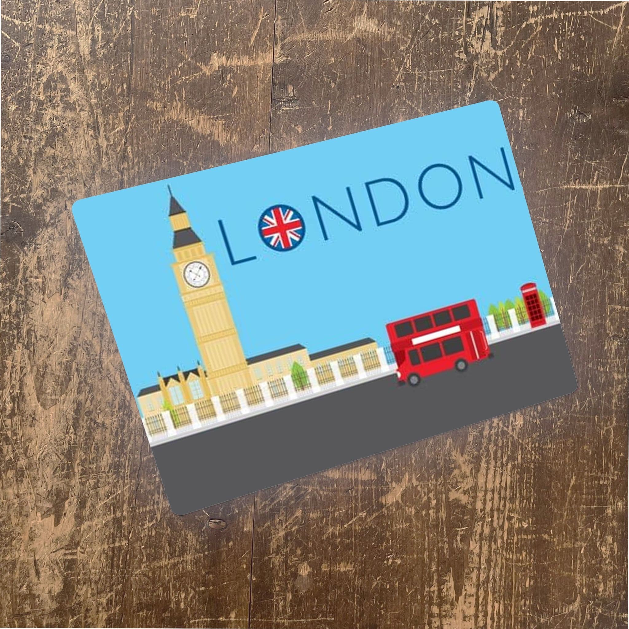 London City - Metal Advertising Wall Sign