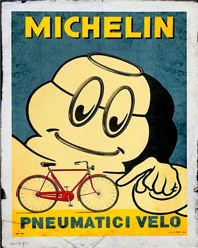 Michelin - Metal Advertising Wall Sign