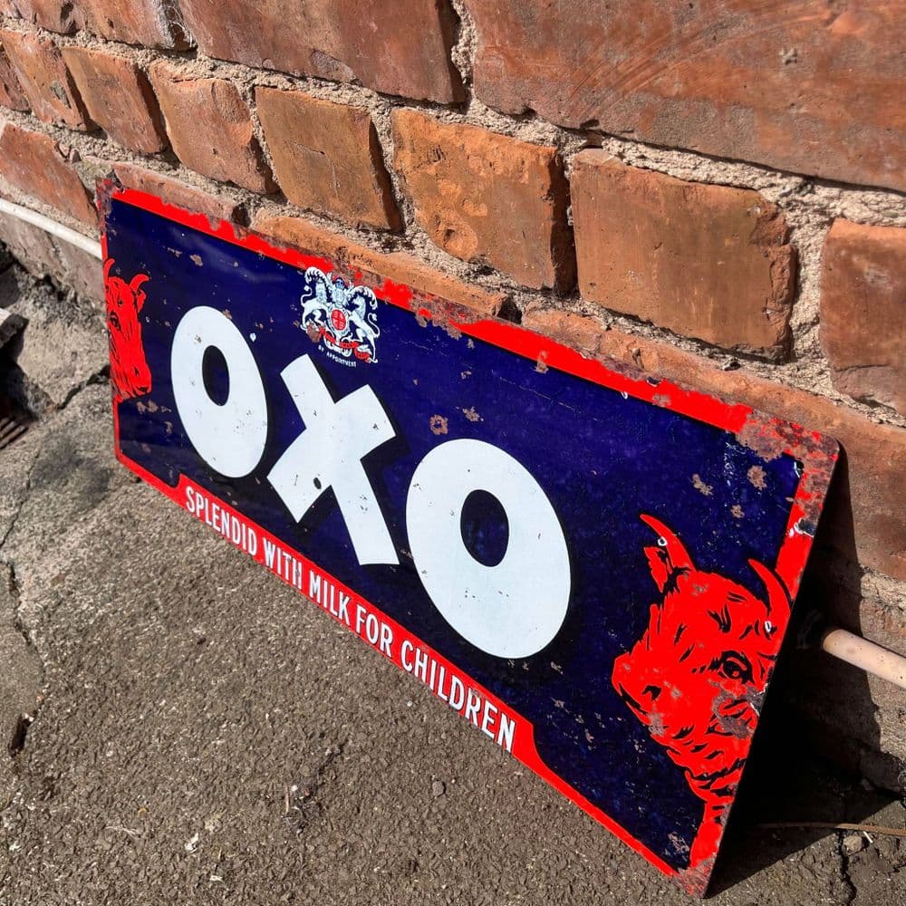 Oxo Vintage Reproduction - Metal Wall Sign