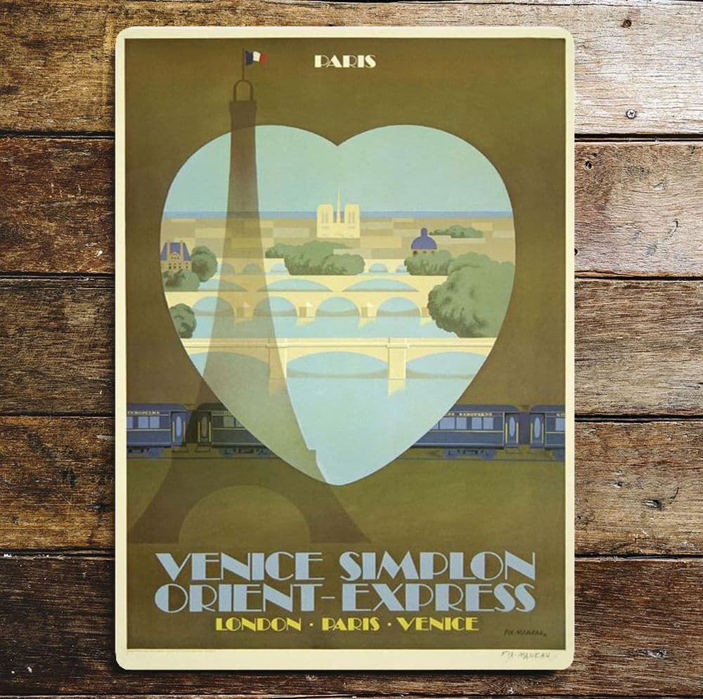 Paris Venice Simplon Orient Express London Paris Venice - Metal Travel ...