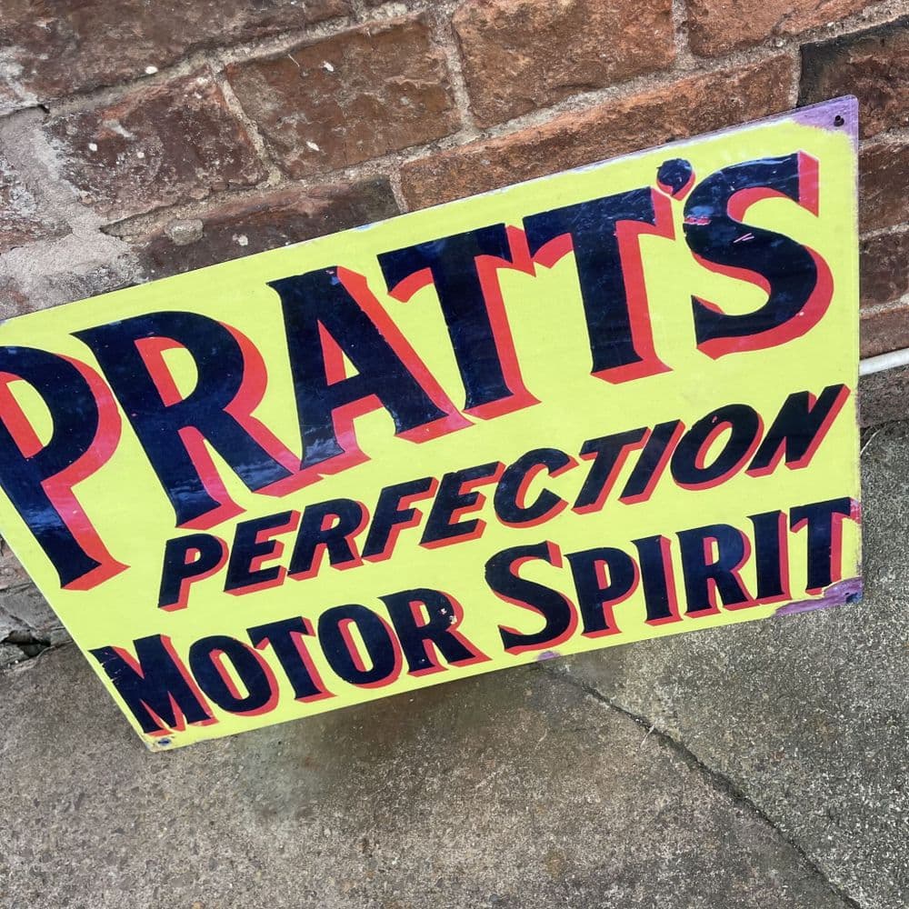 Pratt s perfection motor spirit - Metal Advertising Wall Sign