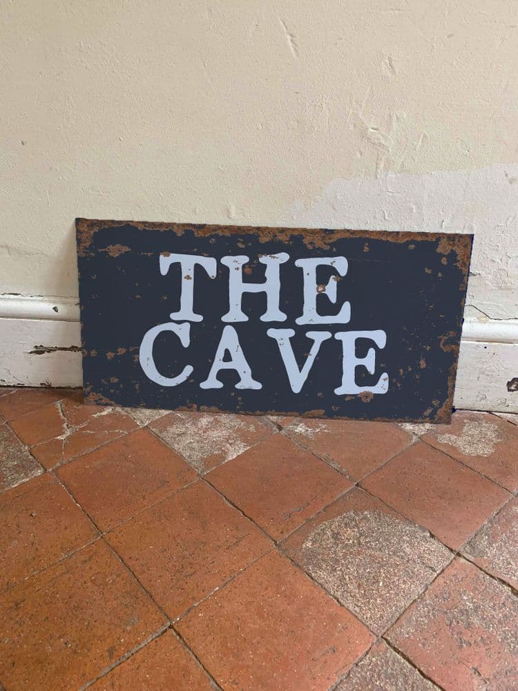 The Cave - Kitchen Metal Wall Sign