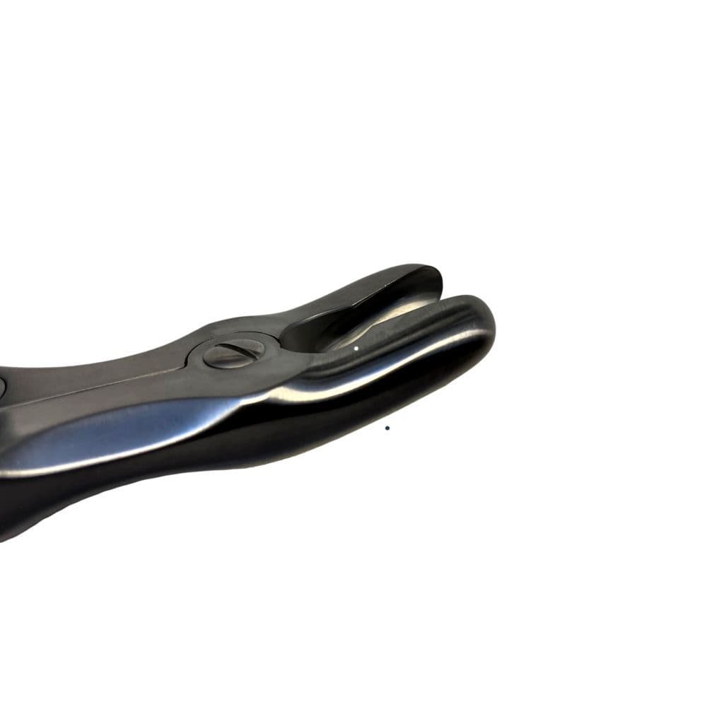 Rongeur - 10" double action straight with slight off set jaw