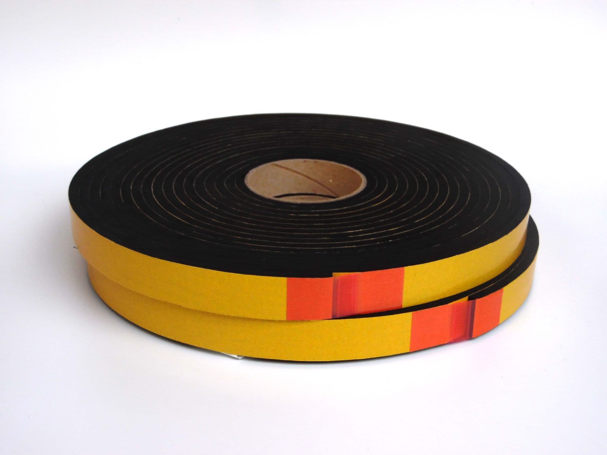 15mm thick x 60mm wide Adhesive EPDM Sponge Strip