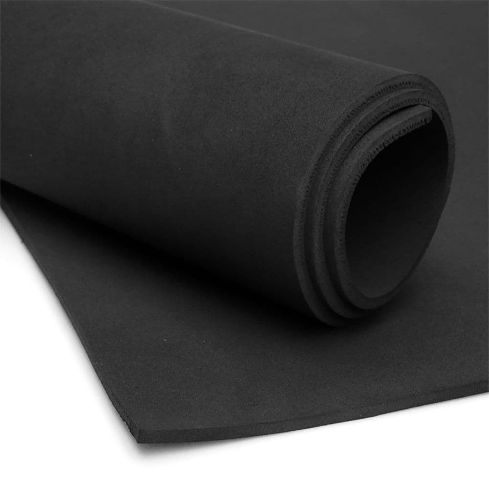 1mm Sheet 1mx1m EPDM Sponge Sheet | Plain | Rubber & Sponge