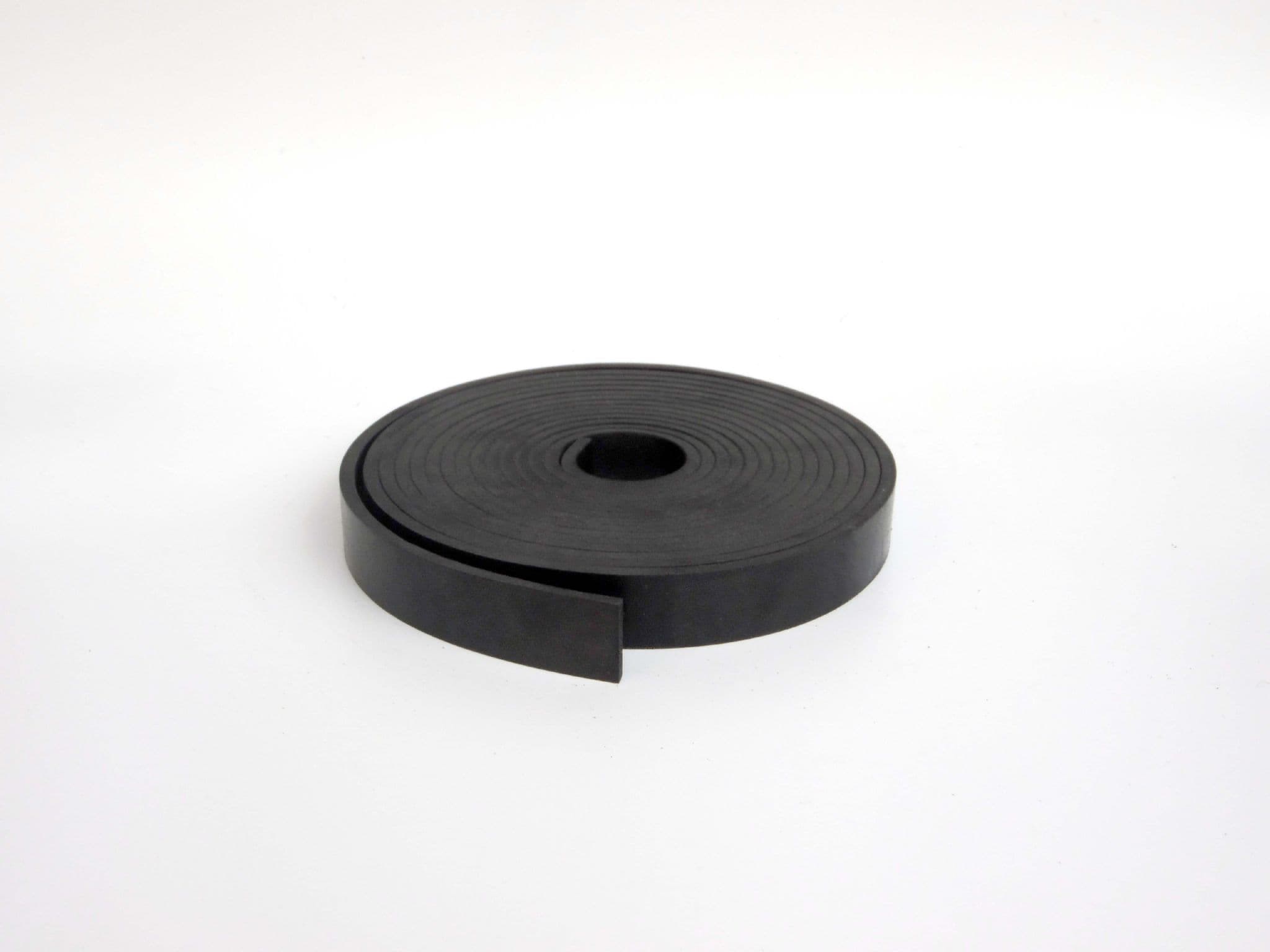 5mm x 40mm Neoprene Rubber Strip | Solid | Rubber & Sponge