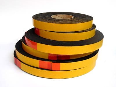Adhesive Neoprene Sponge Strip | Sticky Backed | Rubber & Sponge
