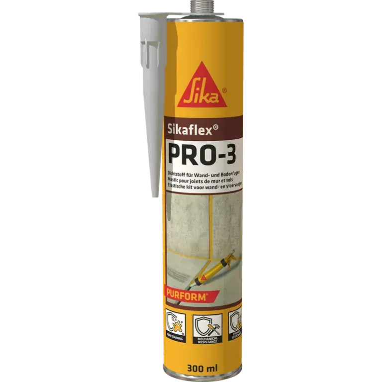 Buy Sika Sikaflex PRO-3 Purform Foil Pack 600ml Concrete Grey (20)