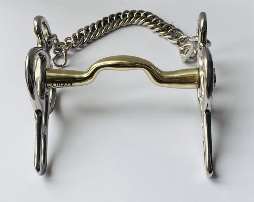 Pony Liverpool Bit Ported Mouthpiece 12mm