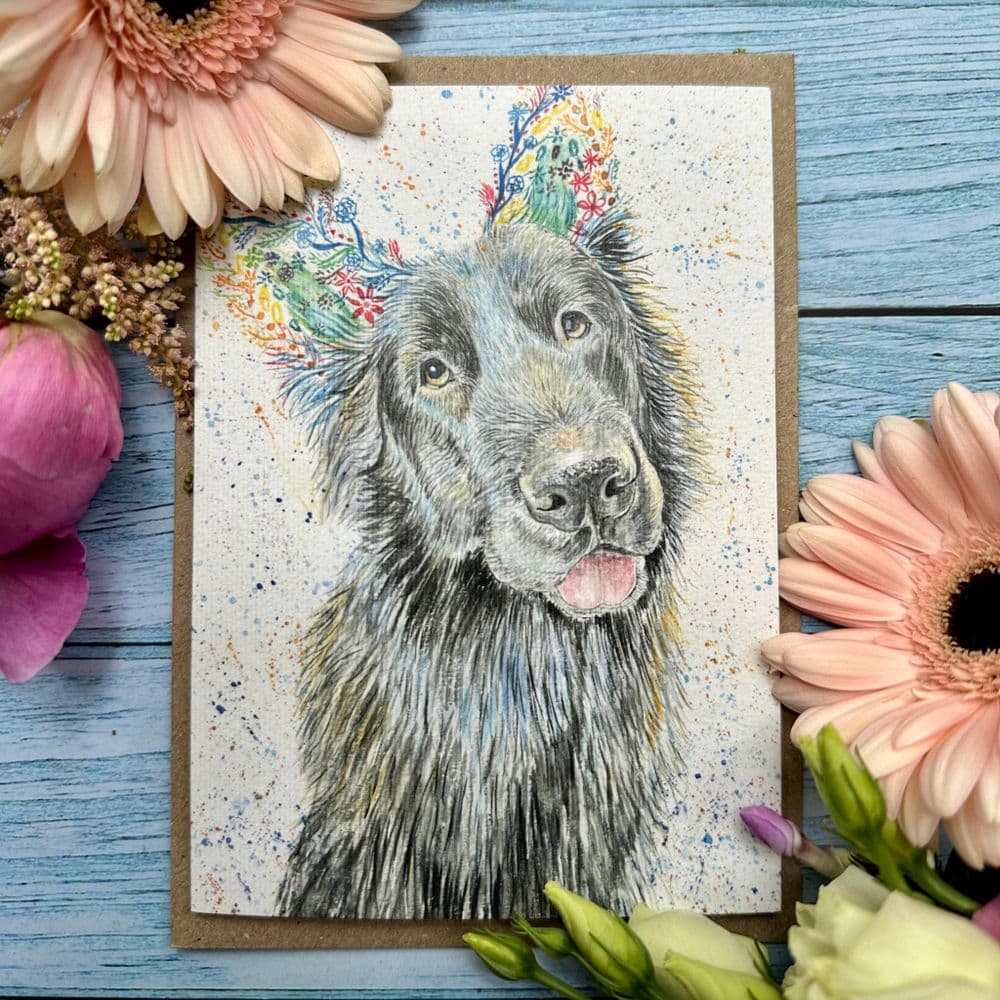 BLUE THE DOG ECO-CARD