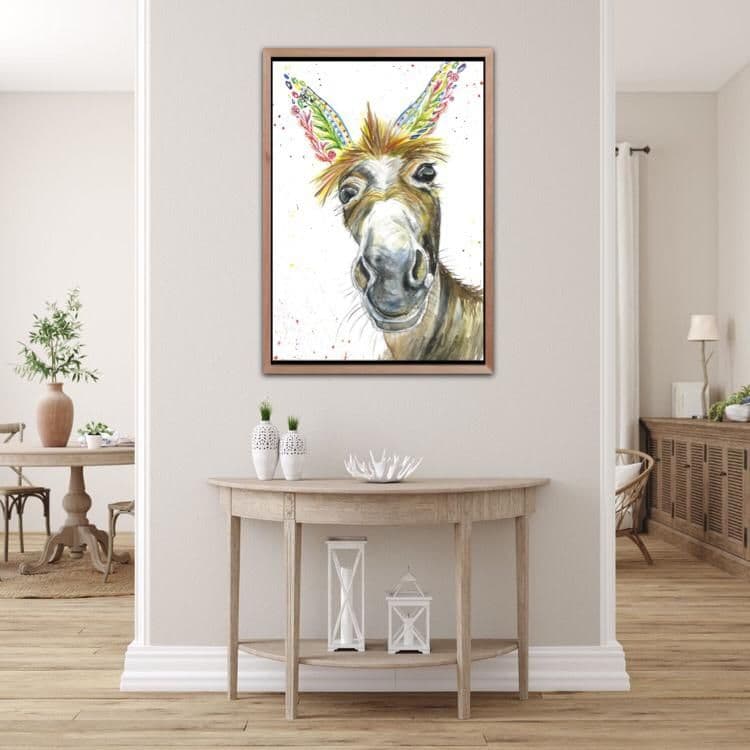 DYLAN THE DONKEY SIGNED PRINT