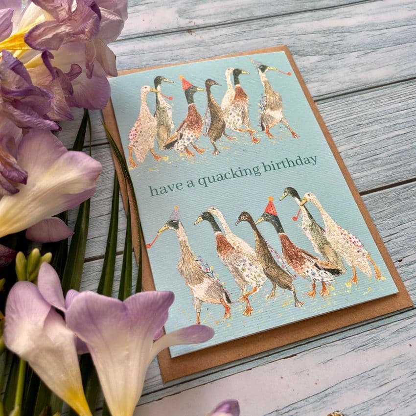 HAVE A QUACKING BIRTHDAY ECO CARD