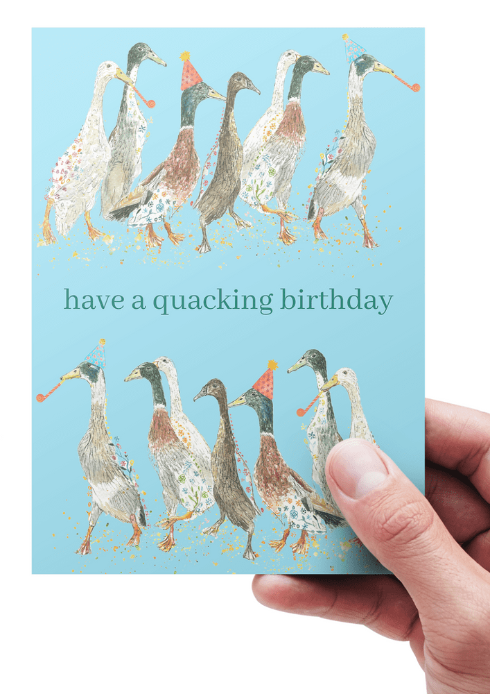 HAVE A QUACKING BIRTHDAY ECO CARD