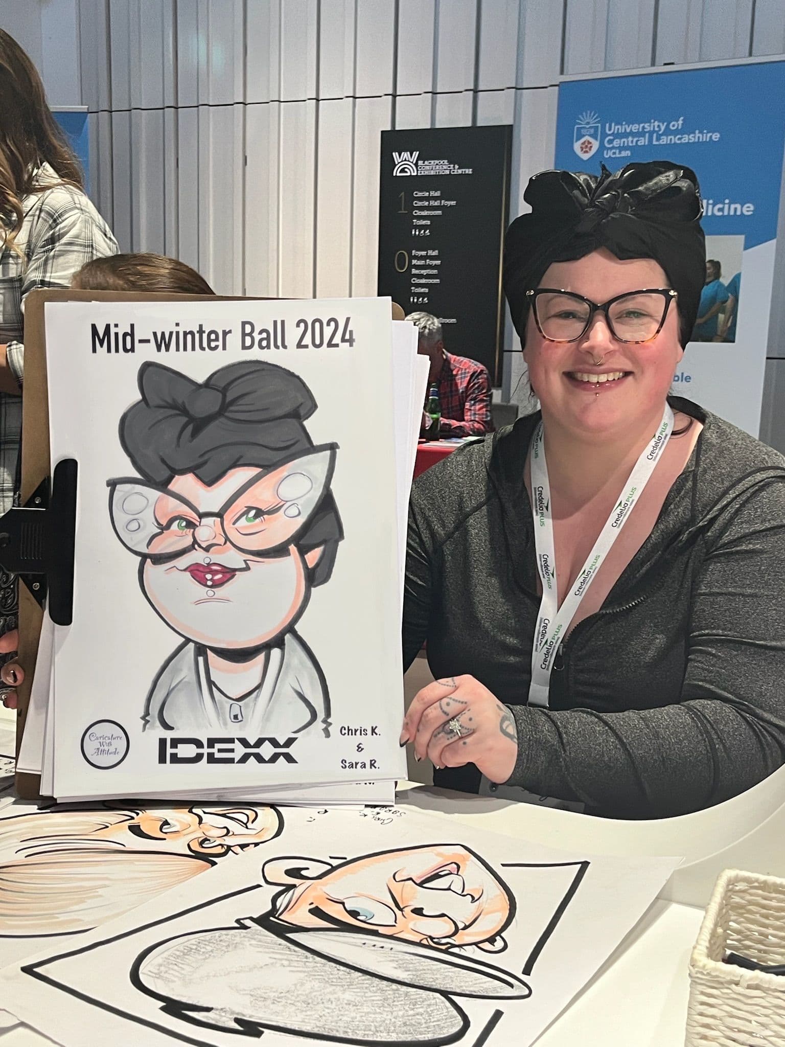 Traditionally Hand Drawn Caricature