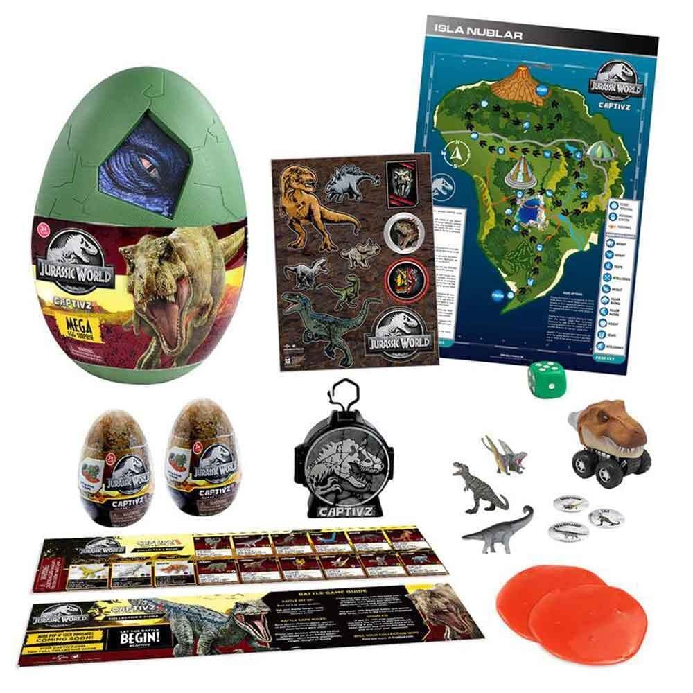 Jurassic World Captivz Clash Edition Mega Egg Surprise