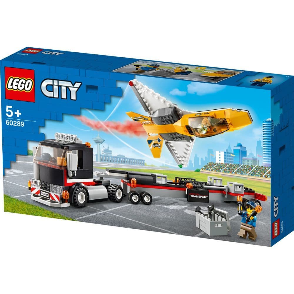 LEGO City Airshow Jet Transporter Building Set