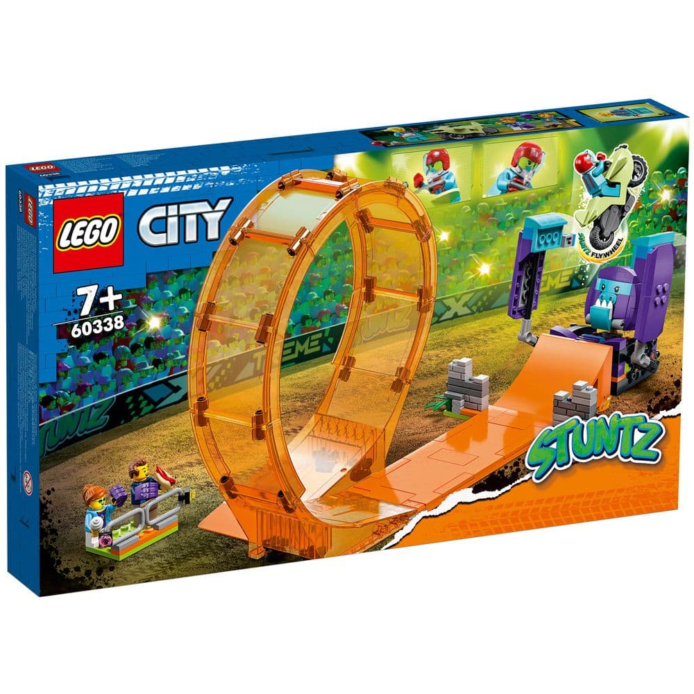 LEGO City Smashing Chimpanzee Stunt Loop Building Set 226 Piece for Ages 7+