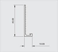 Box x25 Renderplas RS10 10mm PVC Render Stop Bead 2 5m White