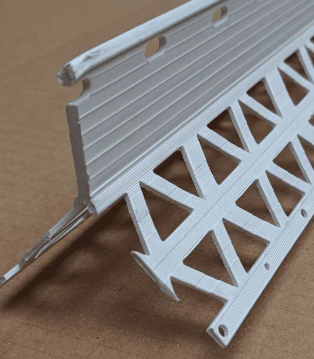 Box x25 WEMICO PVC Corner Render Bead 20mm x 2 5m White